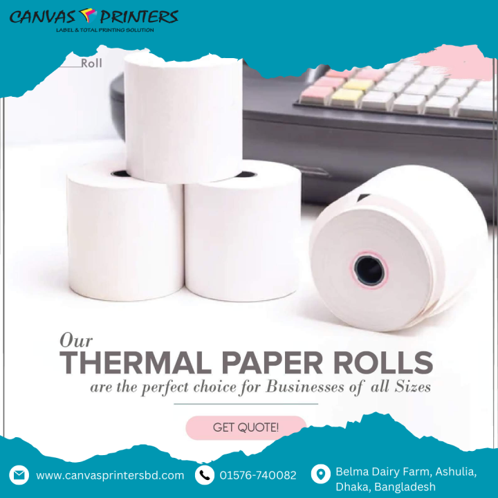 78mm x 62mm Thermal POS Paper Roll 10ps (3 inch POS paper) Cash ...