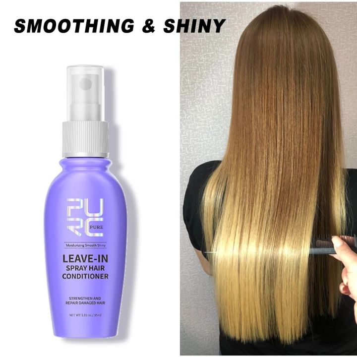 Leave-in Conditioner Spray Coconut Oil Smoothing Frizz After-Shampoo ...