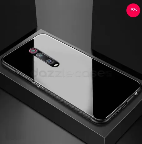 Redmi K20 Pro Stylish Real Glass Case with Soft Silicon Sides Mobile ...