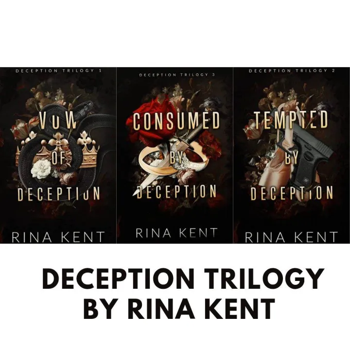 Deception Trilogy (3 book series) by Rina Kent | Daraz.com.bd
