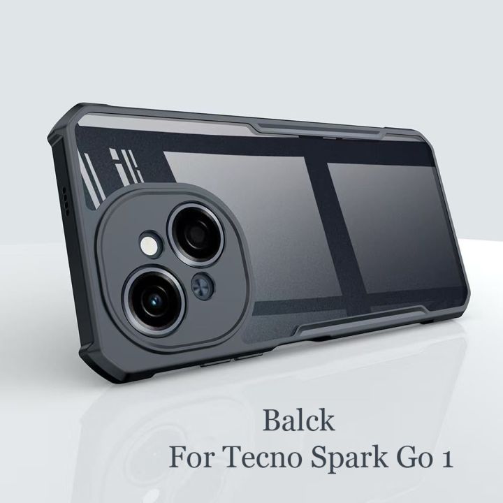 Tecno Spark Go 1 Shockproof Phone Case for Tecno Go 2024 4G Transparent ...