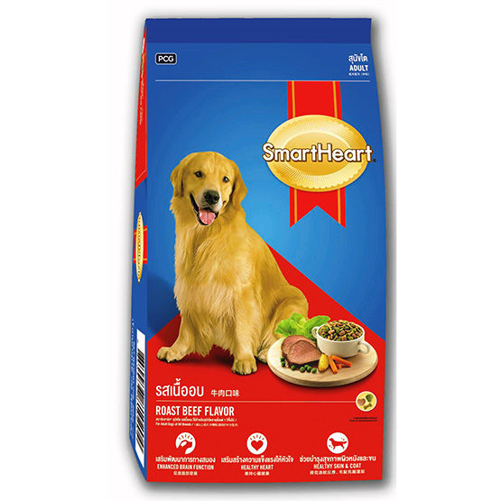 SmartHeart Adult Dog Food Roast Beef 8kg Pack | Daraz.com.bd