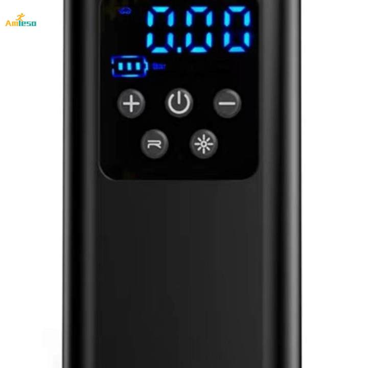 Wired Tire Inflator Fast Inflation with Digital Pressure Gauge Portable ...