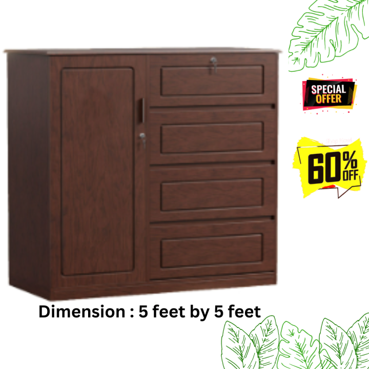 Wardrobe Made By MDF Board | Daraz.com.bd