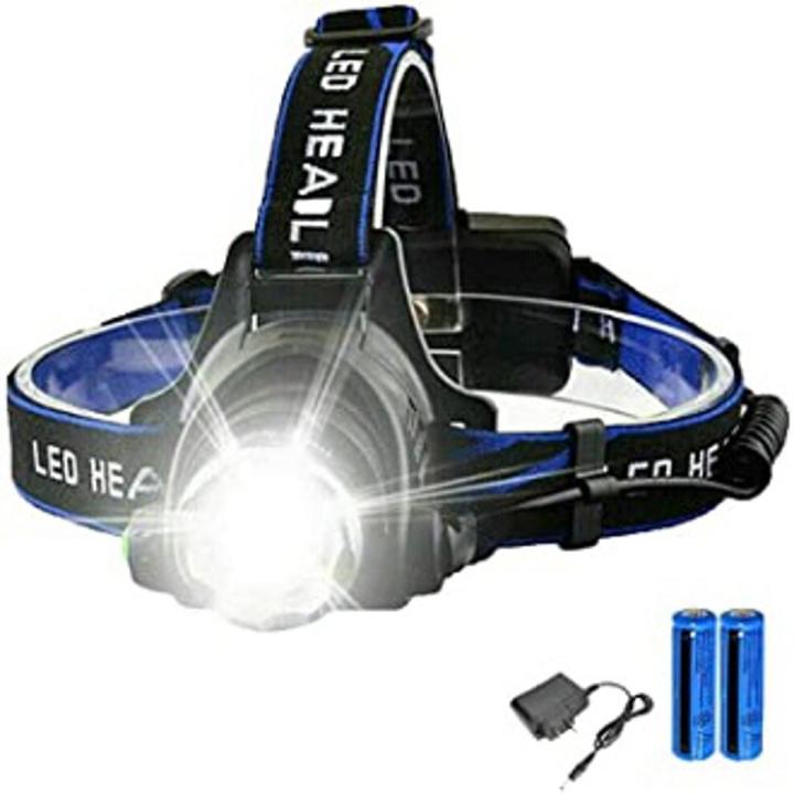 Dual Light Source Zoom Headlamp With Rechargeable Battery-Model-T6 ...