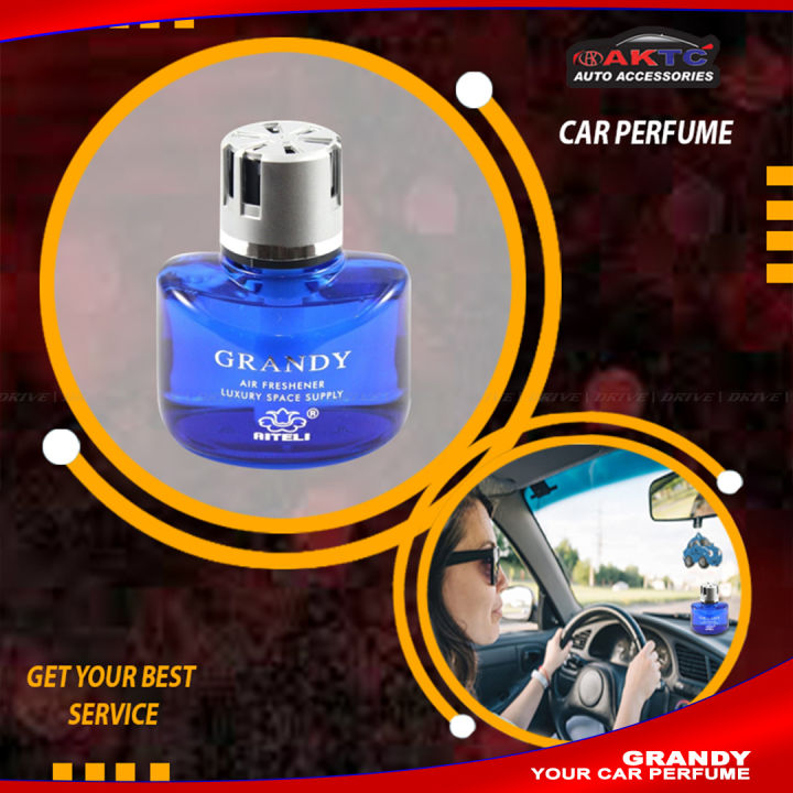 GRANDY CAR AIR FRESHENER GRANDY CAR PERFUME LIQUID CAR PERFUME- BLUE ...