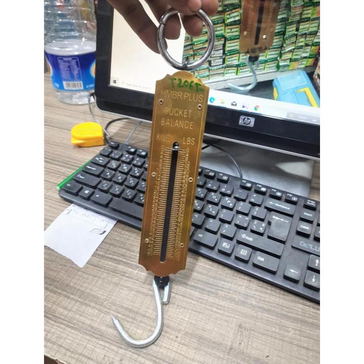 Spring Balance Scale 50kg, Fishing Pocket Spring Balance Weighing Scale ...