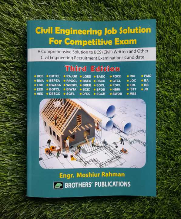 Civil Engineering Job Solution For Competitive Exam | Daraz.com.bd