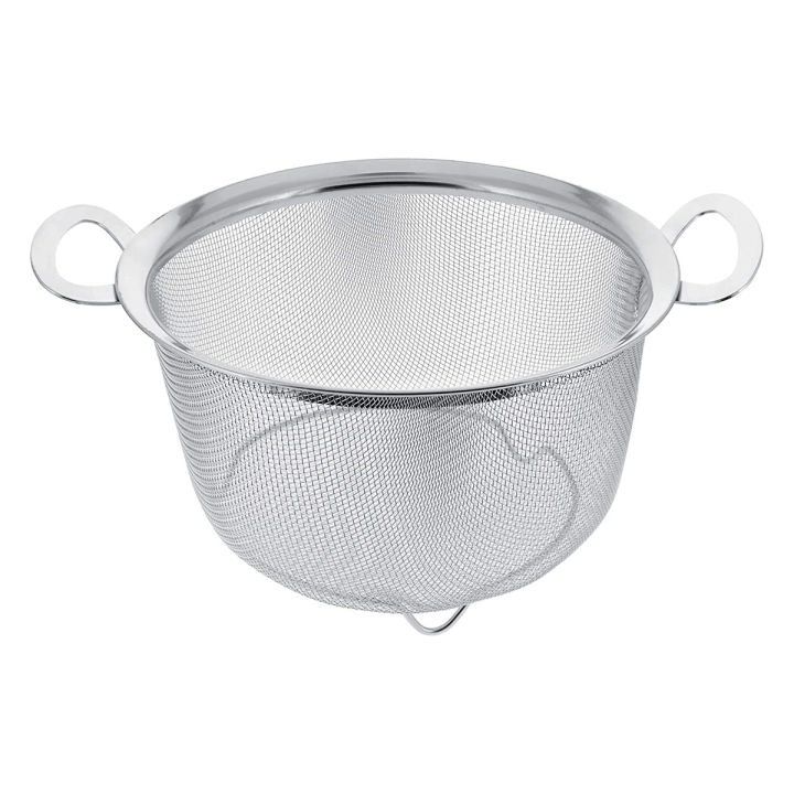 Strain Your Cooking Effortlessly With Stainless Steel Mesh Net Strainer ...
