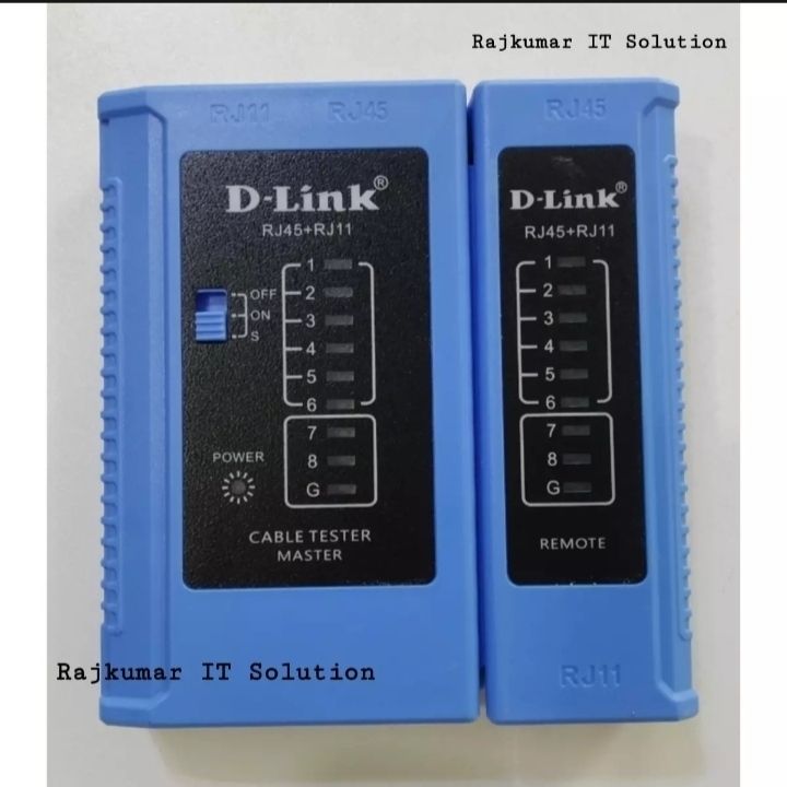 Rj45 Rj11 Rj12 Rj45 Cat5/Cat6 Network Lan Cable Tester Double-Twist ...