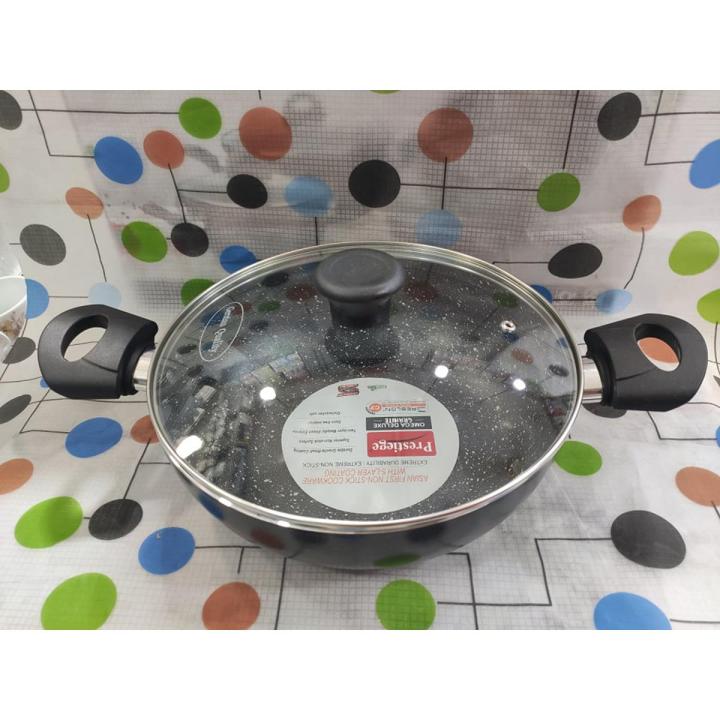 Prestiege 24cm Marble Coating Omega Deluxe Non Stick Cookware Korai ...