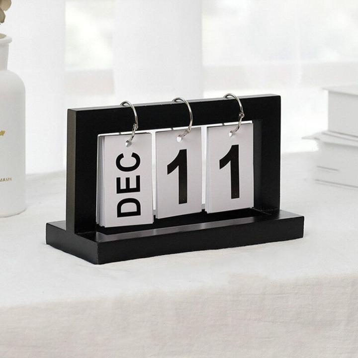 Panda Online Office Wooden Vintage Home Calendars Cafe Desktop ...