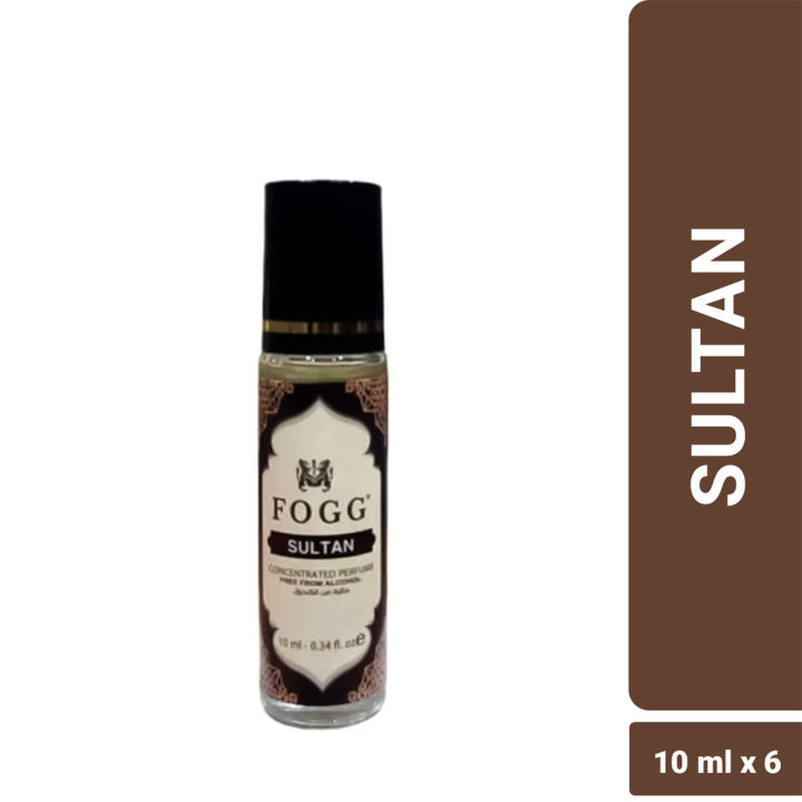 FOGG ATTAR Sultan - SPECIAL PACK 10ml X 6 | Daraz.com.bd
