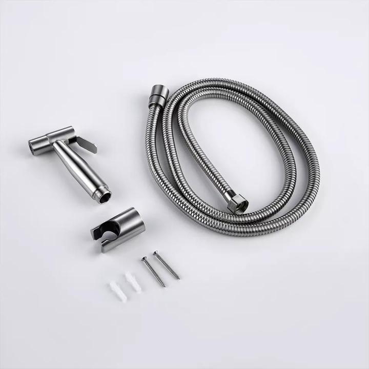 Barcelona Commode Push Shower Set Full Stainless Steel | Daraz.com.bd