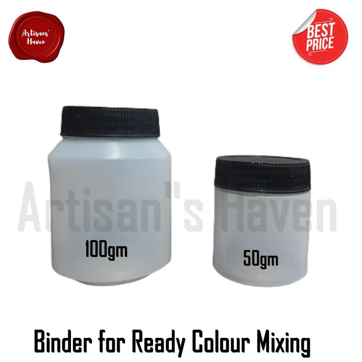 Binder for Ready Colour Mixing 50gm, 100gm Bottle | Daraz.com.bd