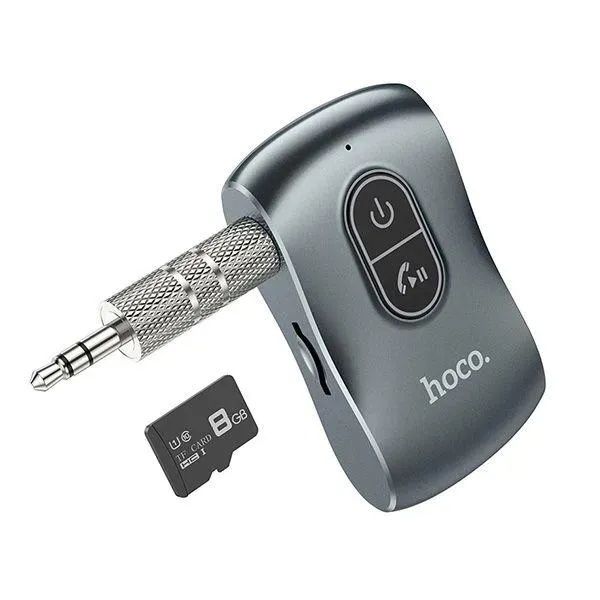 Hoco E73 Pro Journey AUX Bluetooth Audio Receiver/Transmitter Black ...