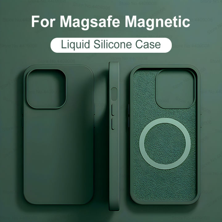 For Magsafe Wireless Charging Cases For iPhone 15 11 14 13 12 Pro Max ...