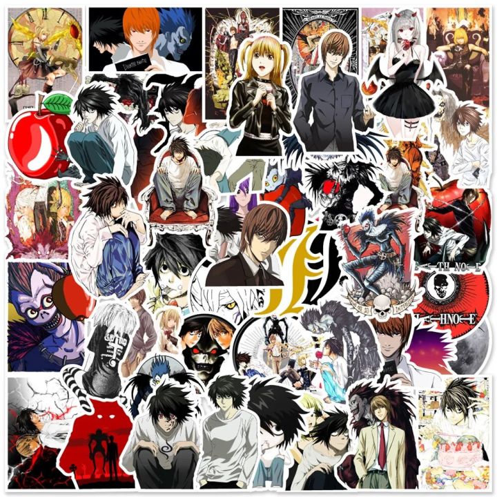 10/30/50PCS Cool Anime DEATH NOTE Stickers Classic Toy DIY Car ...