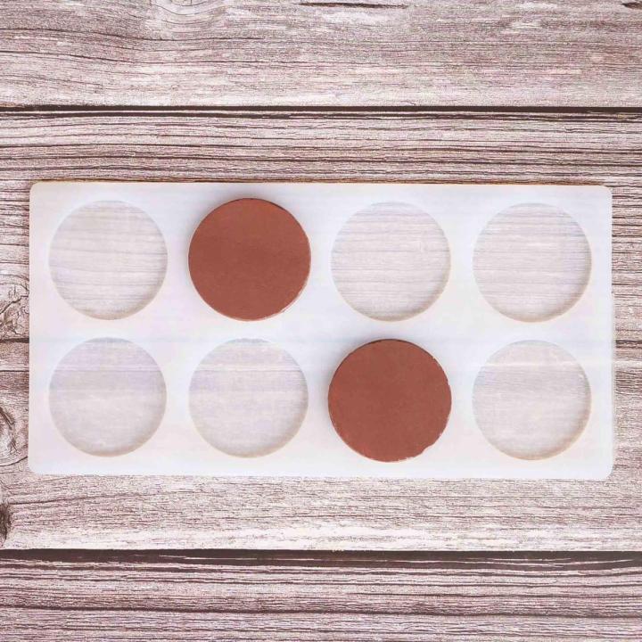 【happy one】Round Chocolate Sharp End Stripe Shape Transfer Sheet Cake ...
