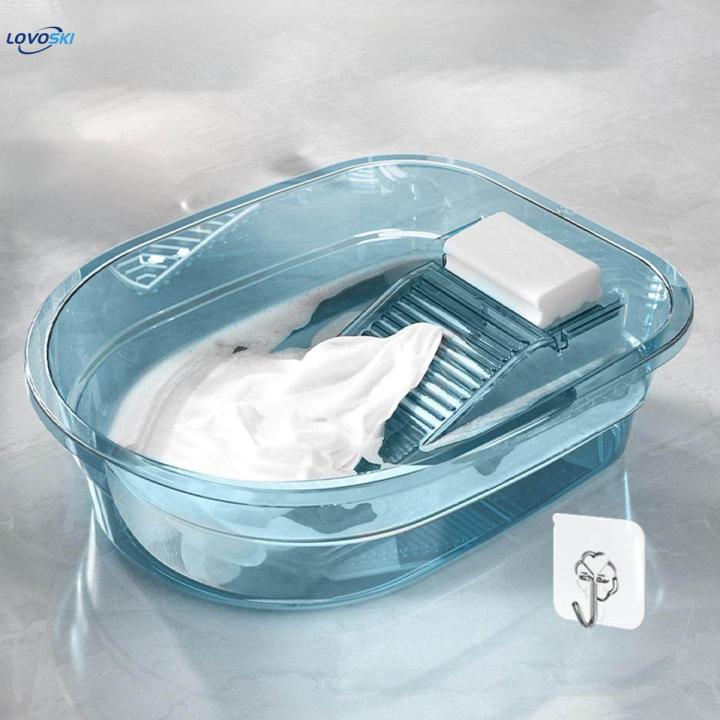 2x Hand Wash Board, Hand Washing Clothes Bucket Portable Anti Slip ...