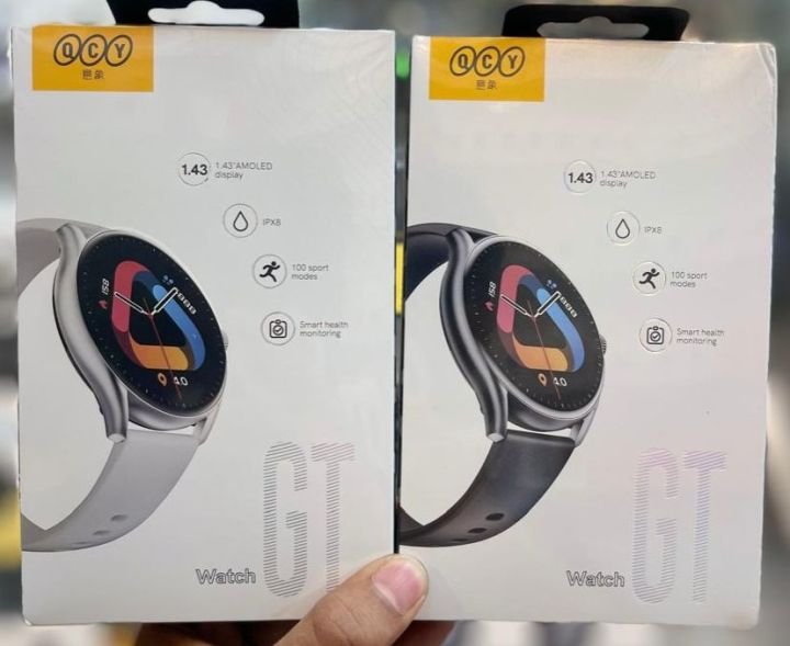 QCY Watch GT Smart Watch Retina AMOLED Display | Daraz.com.bd