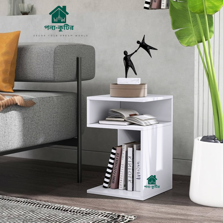 Bedside table corner table sofa side table bedroom bed side table H #18 ...
