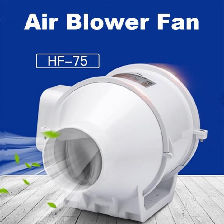 3 Inch Inline Appliances Duct Hydroponic Air Blower Fan Ventilation ...