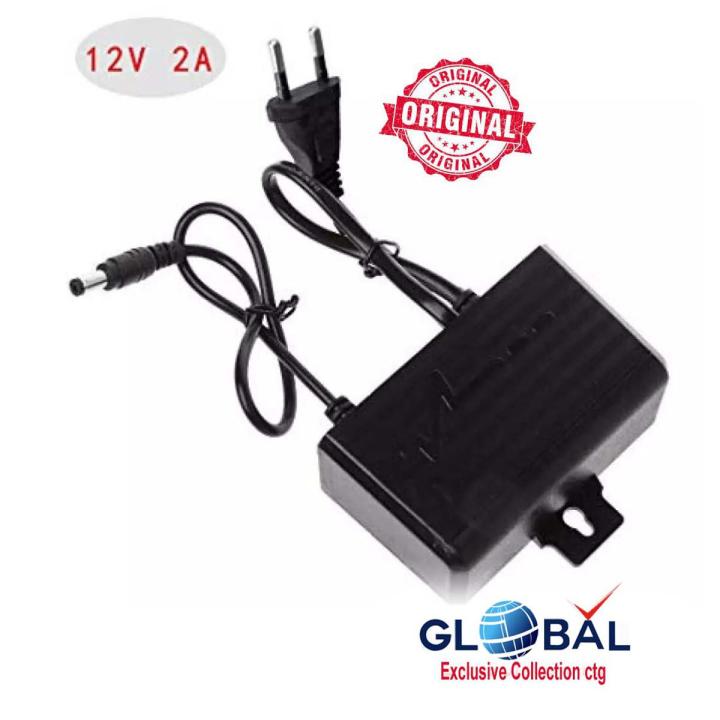 12V 2A Adaptor Waterproof Ac Dc Adapter 12V 2A Cctv Power Supply ...