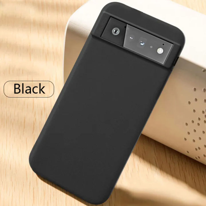 For Google Pixel 6 Shockproof Anti Slip Soft TPU Sandstone Matte Back ...