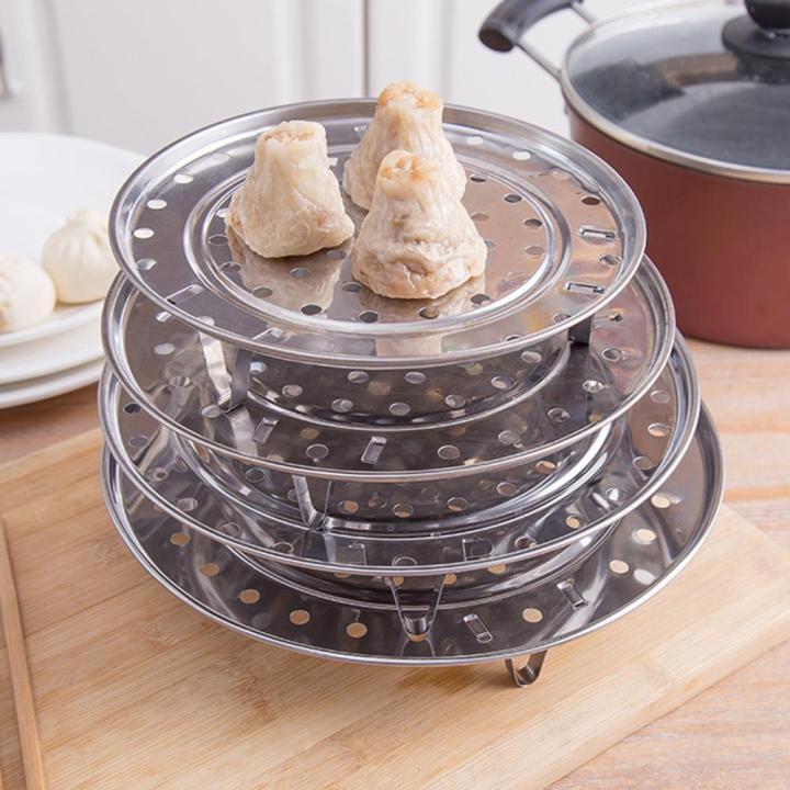 Stainless Steel Steamer Rack Insert Stock Pot Steaming Tray Stand ...