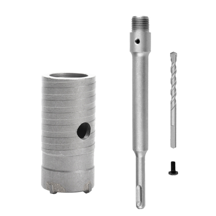 SDS Plus Hammer Drills Wall Hole Saw Drill Bit Set Cutter Tools,35mm ...