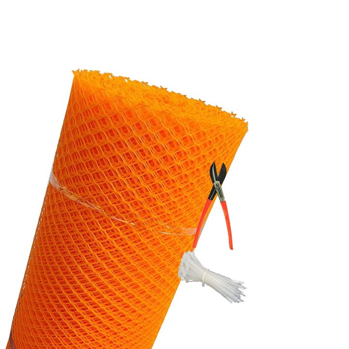 Polyvinyl Chloride-PVC Garden Fencing Net; (4 x 6) Ft/ (48 x 72) Inch ...