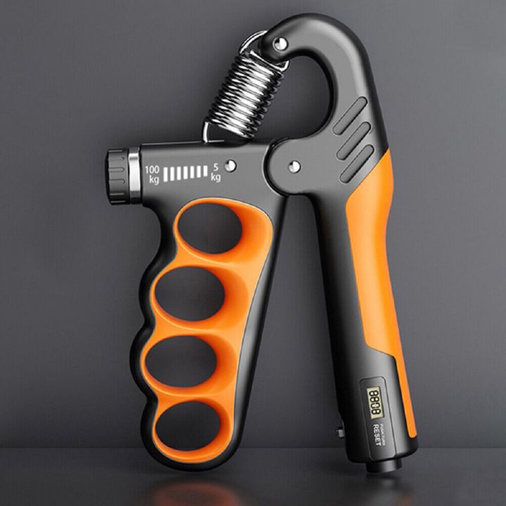 1 pis 10-100Kg Adjustable Hand Gripper Heavy Hand Strengthner High ...