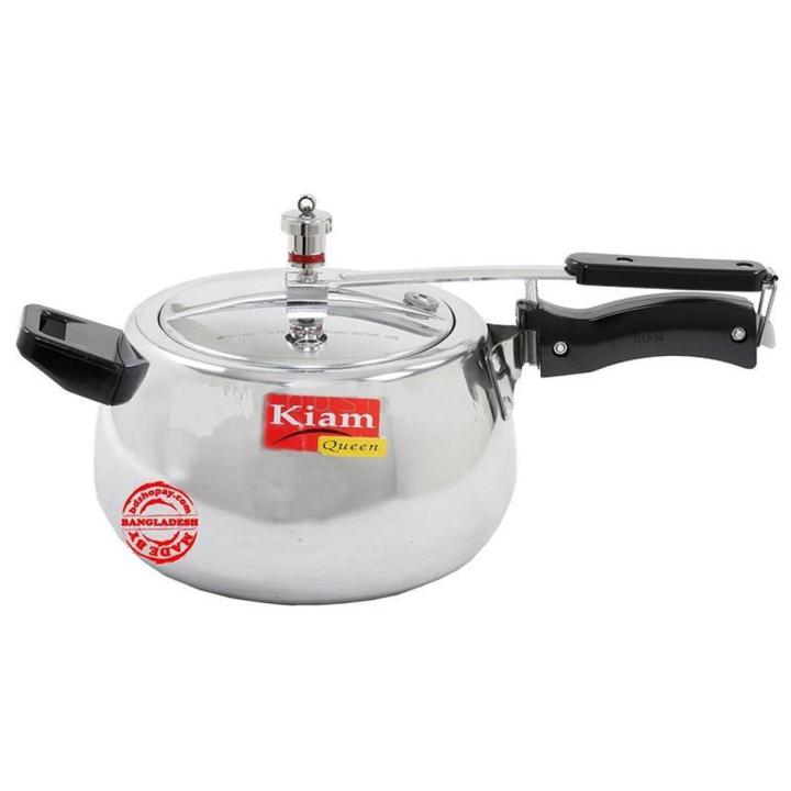 Queen Pressure Cooker 5.5 L – Silver | Daraz.com.bd