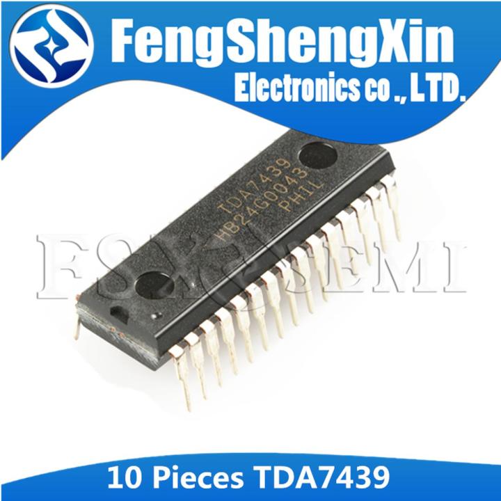 10pcs TDA7439 DIP-30 7439 DIP Three-band digitally-controlled audio processor IC | Daraz.com.bd
