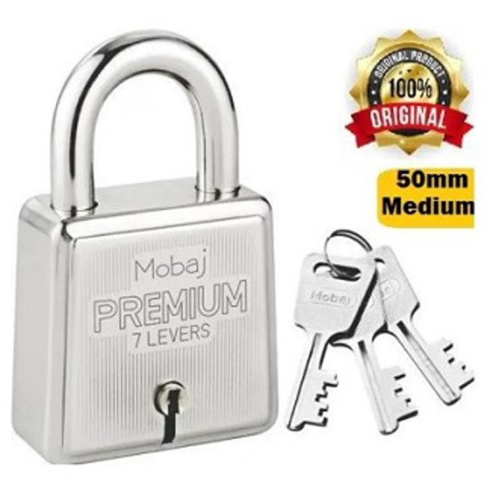 100% Orgenal Mobaj Premium 7 lever 50 MM Padlock | Daraz.com.bd