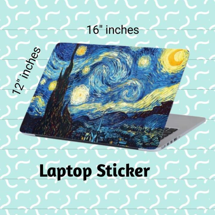 Night Starry Sticker For Laptop Premium quality | Daraz.com.bd