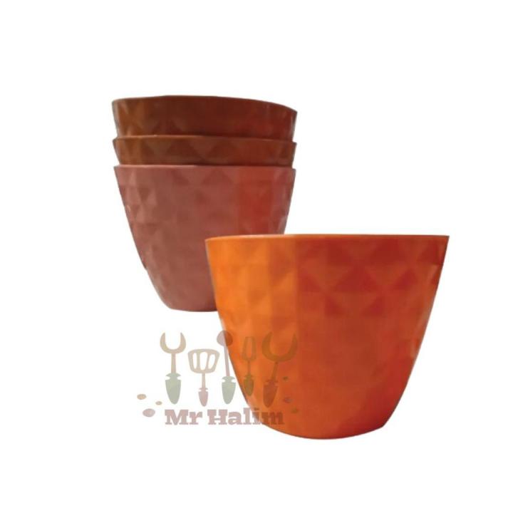 Succulent Planter/Plastic Pot Tob/Cactus Pot -(10 cm Size) - 5pcs/10pcs ...