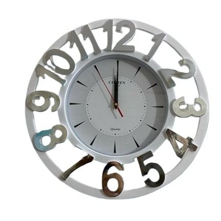 43 CM Citizen Traditional Wall Clock Round Shape Vintage Fiber Made ...