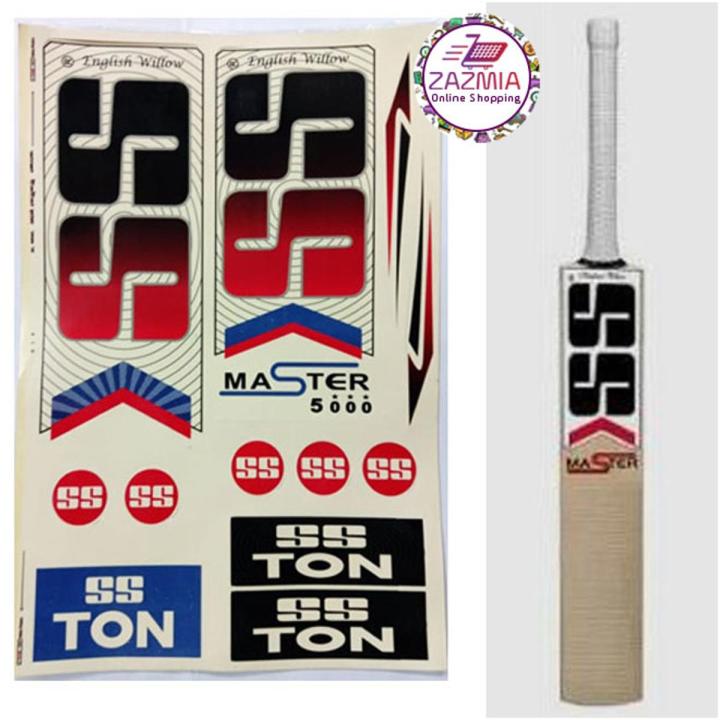 SS - Plastic Cricket Bat Stickers | Daraz.com.bd
