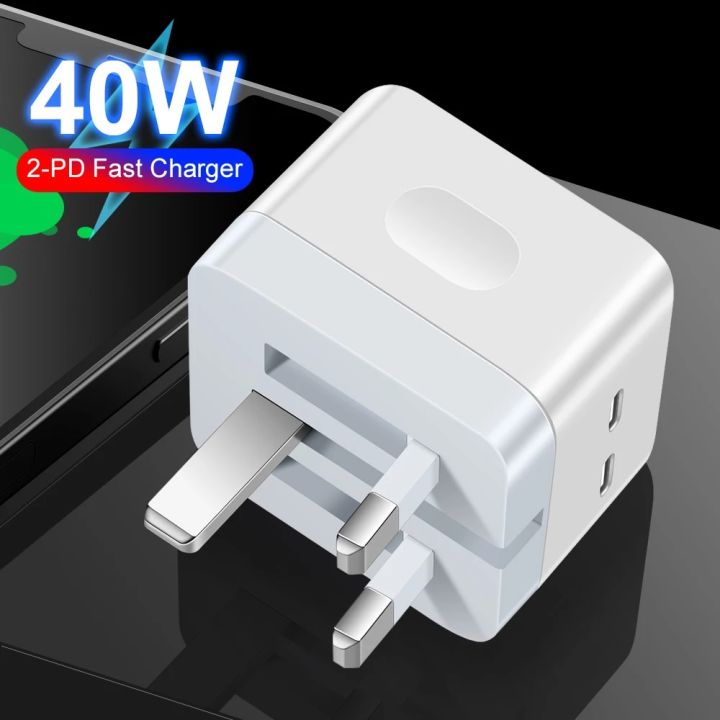 Type C Port Usb C Charger Type C Port Fast Charge Dual Type-c Charging ...