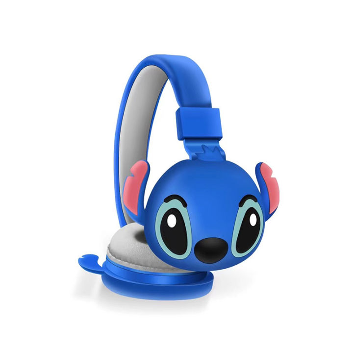 Disney Stitch Wireless Bluetooth Headphones AH-806 HIFI Sound Stereo ...