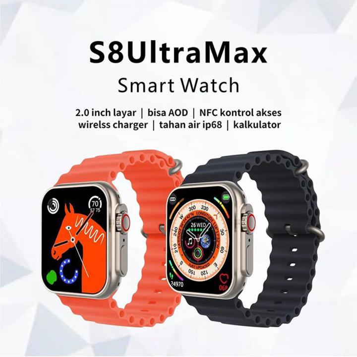 S8 Ultra Smart Watch Waterproof Ultra Series 8 sports watch Bluetooth ...