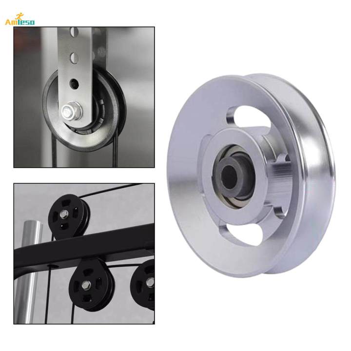 Bearing Pulley Wheel Replacement Durable Universal Gym Cable Wheel for ...