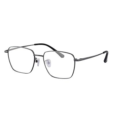 Men Retro Pure Titanium Glasses Frame Ultralight Fashion Square Optical ...