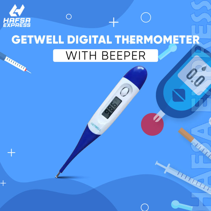 Getwell Flexible Digital Thermometer with Beeper | Daraz.com.bd