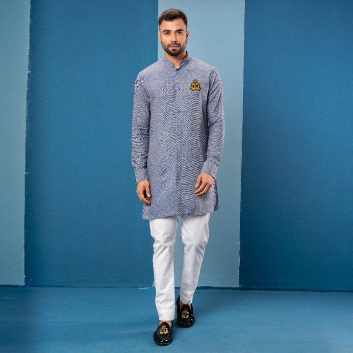 Sultan Panjabi - Blue | Daraz.com.bd