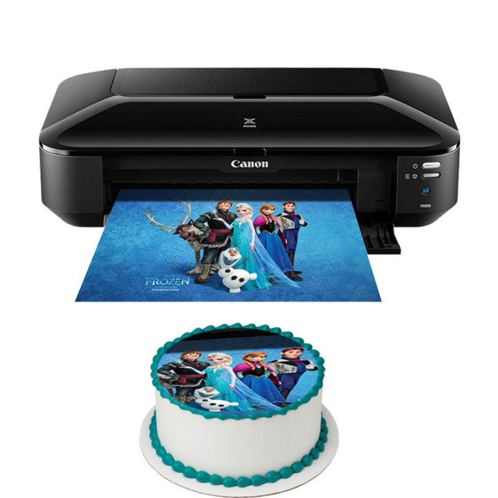 Edible ink inkjet printer for Canon A4 G1810/G1831/A3 IX6880 IX6870 cake candy coffee printing ...