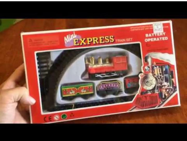 Mini Express Train Set for Kids – Fun & Educational Toy (Battery ...