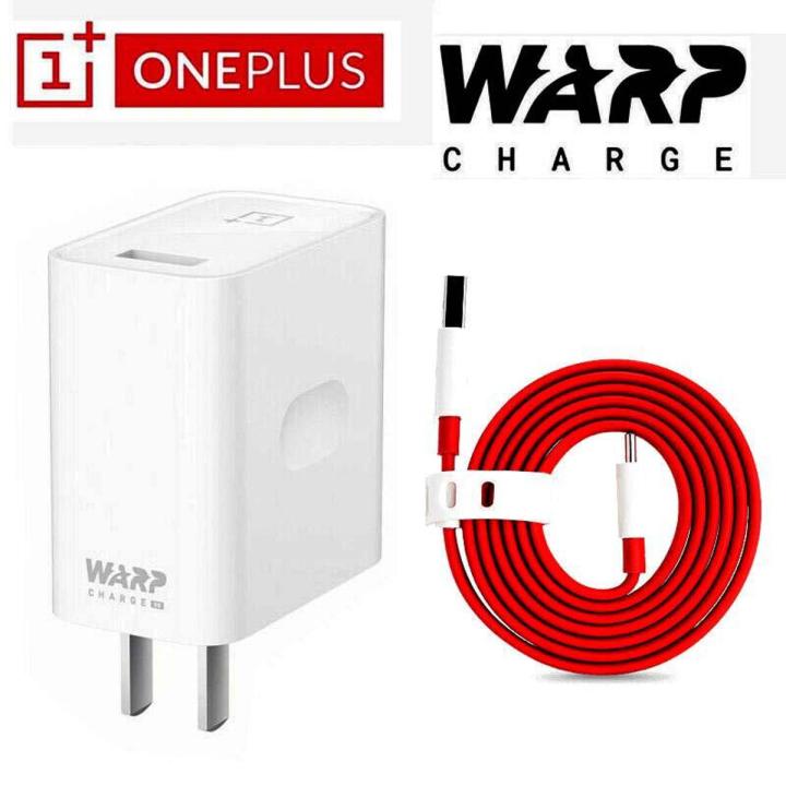 Oneplus 7/7 Pro Warp Charger 6A Type C USB Cable 30W(MAX) Dash Quick Charge Adapter For One plus ...